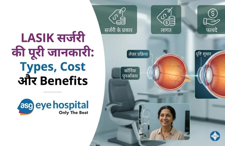 LASIK सर्जरी की पूरी जानकारी: Types, Cost और Benefits - ASG Eye Hospital
